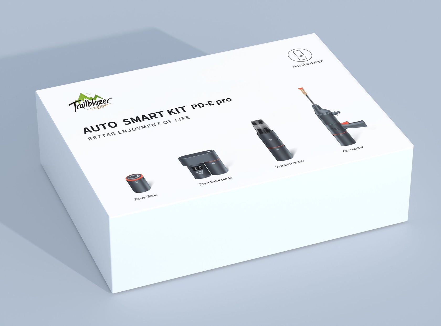 Auto Smart Kit – Power Bank, Tire Inflator, Vacuum and Car Washer ...